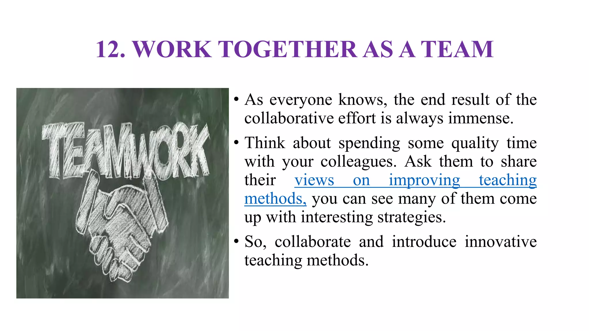 Advanced Teaching Methods | PPTX