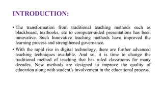 Advanced Teaching Methods | PPTX