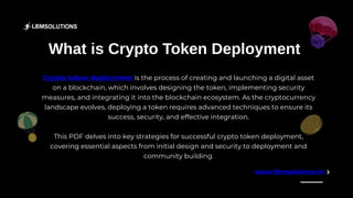 Advanced Techniques for Crypto Token Deployment.pptx
