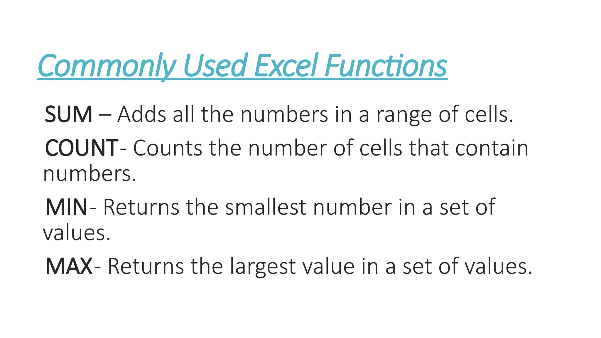 Advanced Techniques using Microsoft Excel Powerpoint | PPTX
