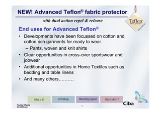 Advanced teflon(r)presentation external | PPT