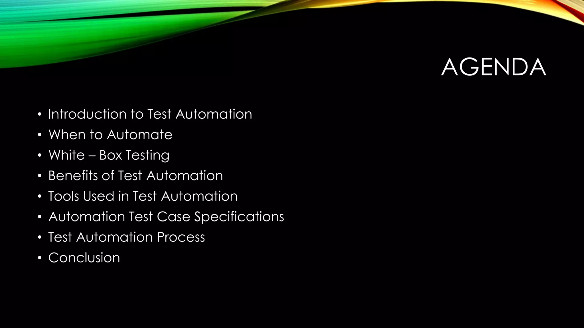 Advanced Software Test Automation Ppt