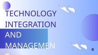 physical resources and infrastructure management ADVANCED THEORIES AND ...