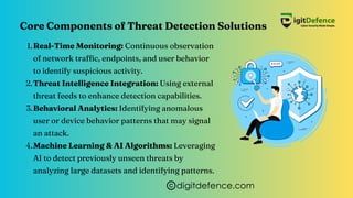 Advanced Threat Detection & Response Solutions | PPT