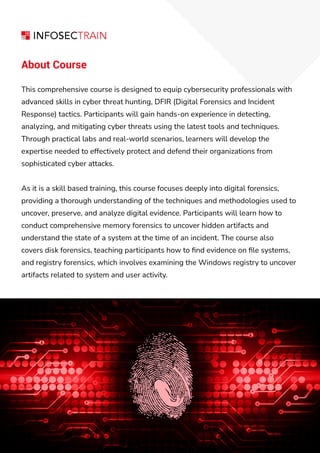 Advanced Threat Hunting Digital forensics and incident response training | PDF