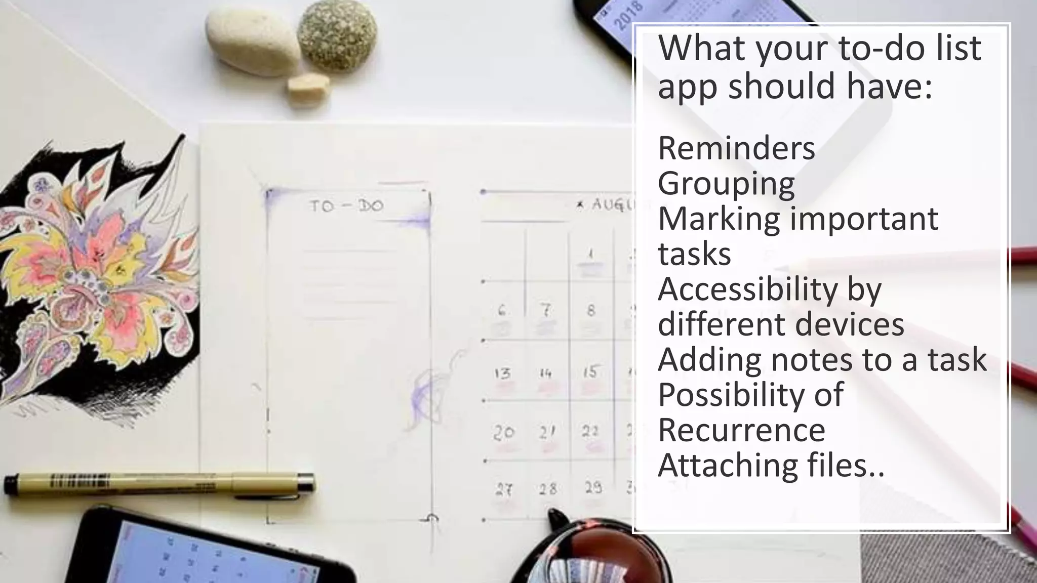 Advanced to do list | PPT