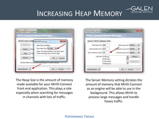 Advanced Topics on the Mirth Connect Interface Engine | PPTX