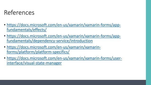 Xamarin.Forms Advanced Topics | PPT