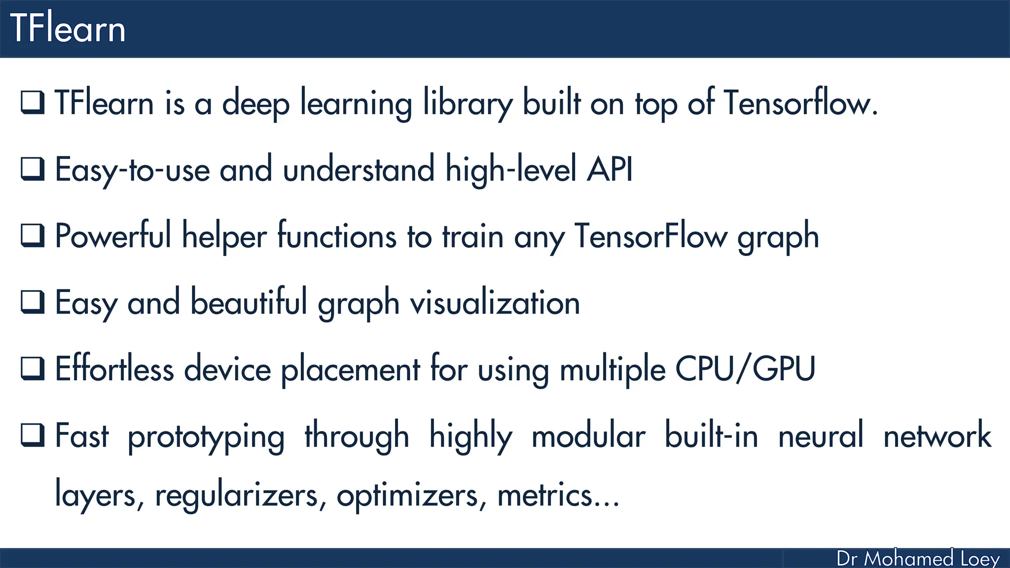 Lecture 4: Deep Learning Frameworks | PDF