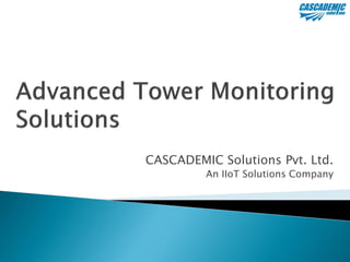 Advanced tower monitoring solutions | PDF