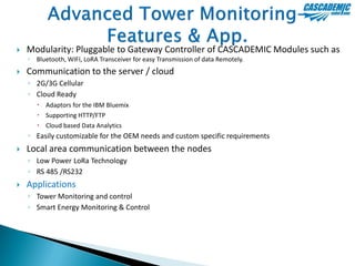 Advanced tower monitoring solutions | PDF