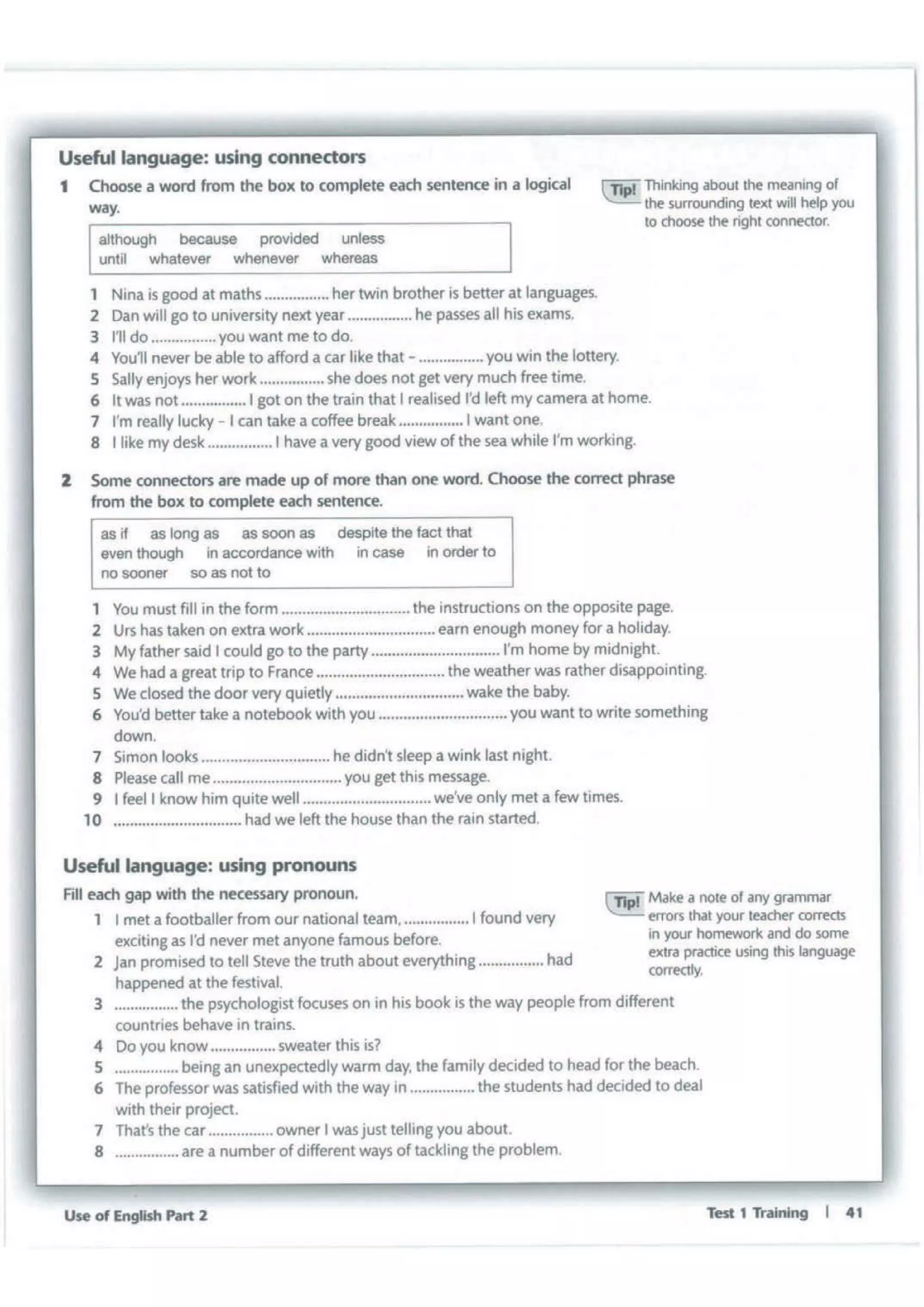 Advanced trainer 6 practice tests with answers book4joy (1) | PDF