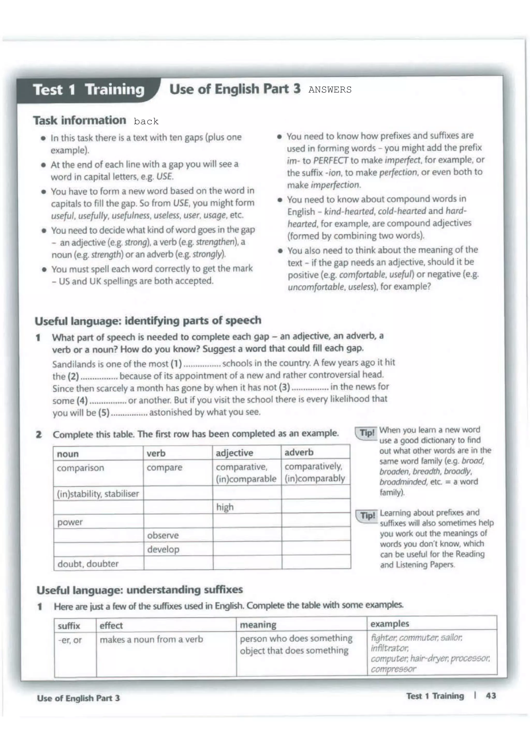 Advanced trainer 6 practice tests with answers book4joy (1) | PDF