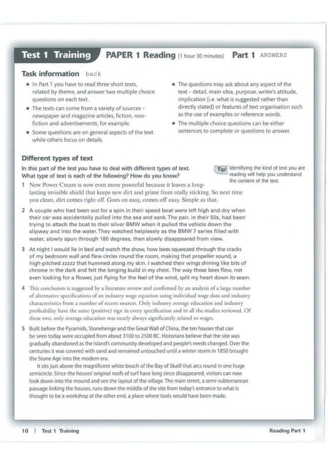 Advanced trainer 6 practice tests with answers book4joy (1) | PDF