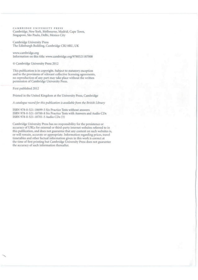 Advanced trainer 6 practice tests with answers book4joy (1) | PDF