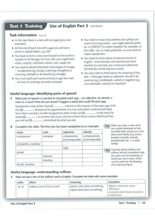 Advanced trainer 6 practice tests with answers book4joy (1) | PDF