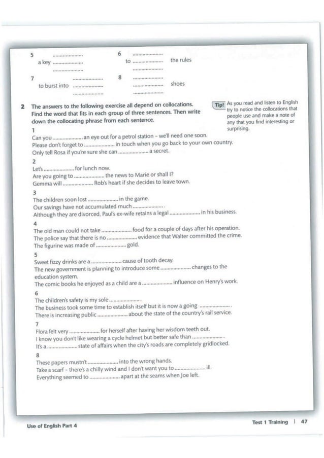 Advanced trainer 6 practice tests with answers book4joy (1) | PDF