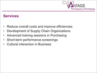 Advanced Purchasing Training | PPT