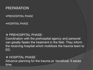 Advanced trauma and life support (atls) | PPT