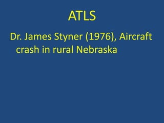 Advanced trauma life support | PPTX | First Aid | Injuries