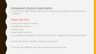 Advanced Trauma Life Support - ATLS | PPTX