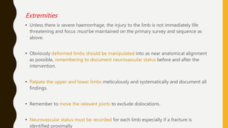 Advanced Trauma Life Support - ATLS | PPTX