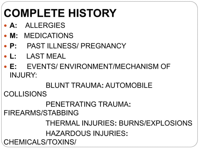 Advanced trauma life support (atls) | PPTX | First Aid | Injuries