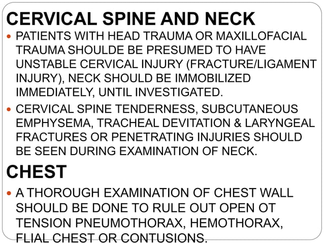 Advanced trauma life support (atls) | PPTX | First Aid | Injuries