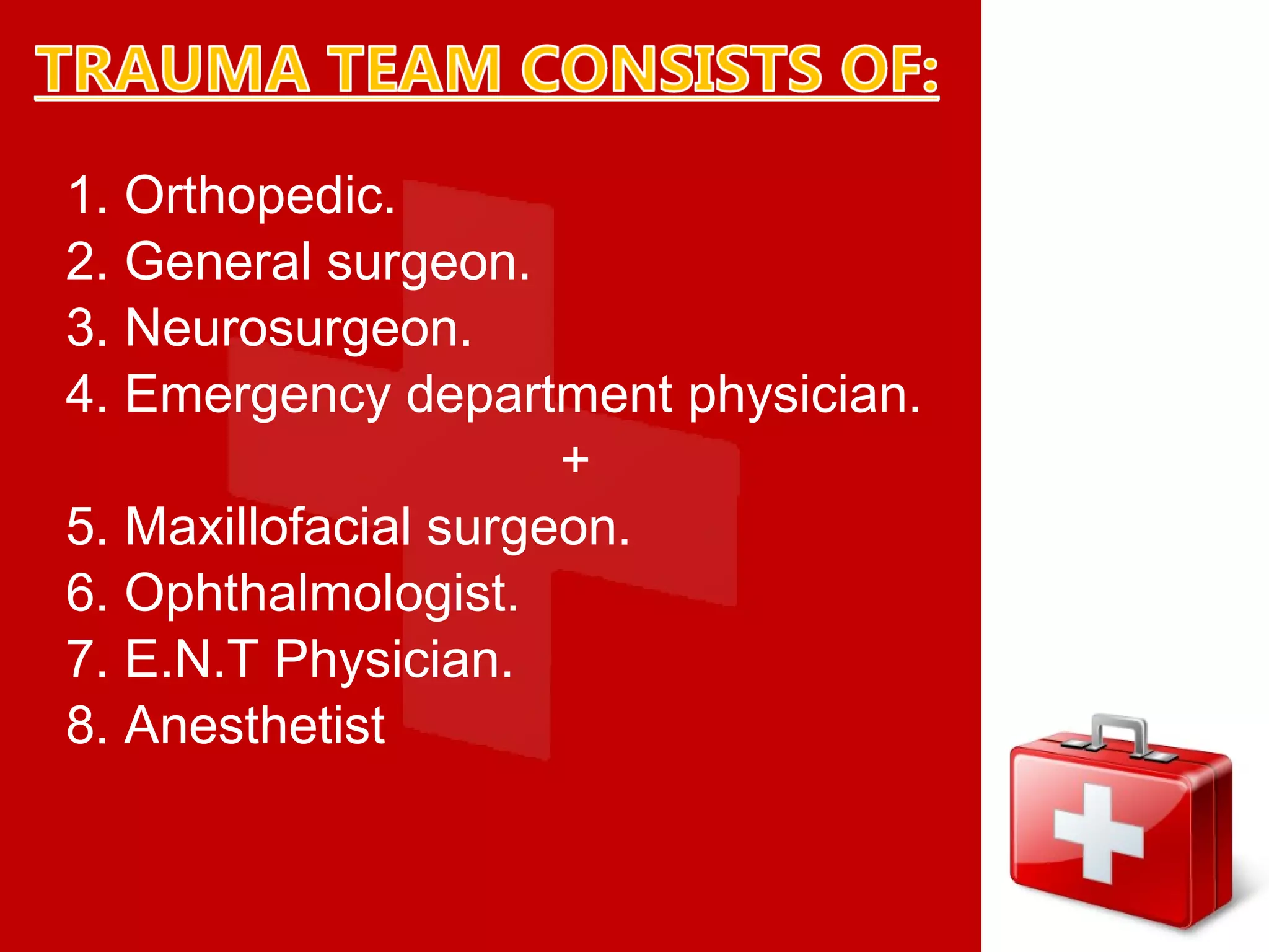 Advanced trauma life support (atls) | PPT