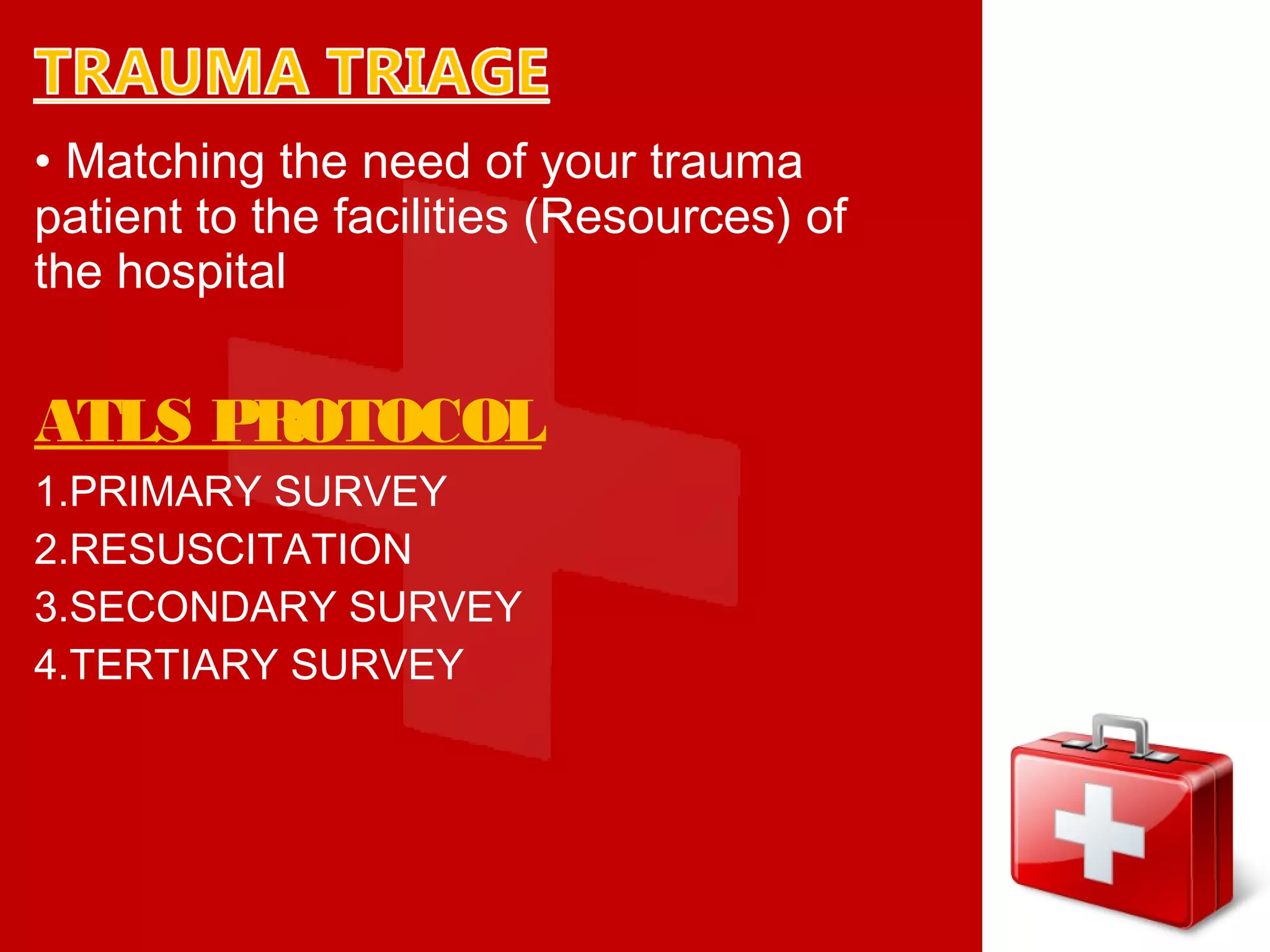 Advanced trauma life support (atls) | PPT