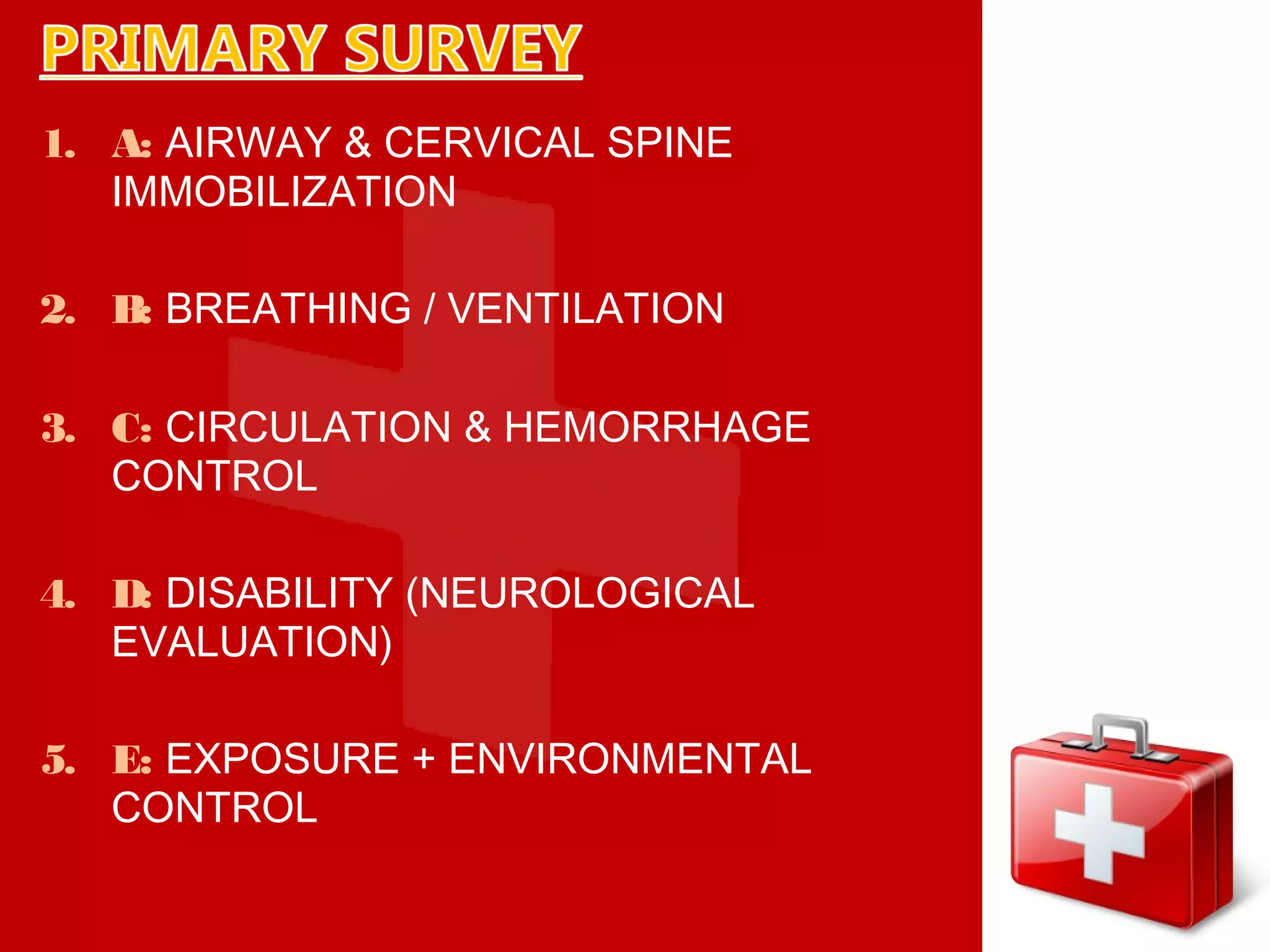 Advanced trauma life support (atls) | PPT