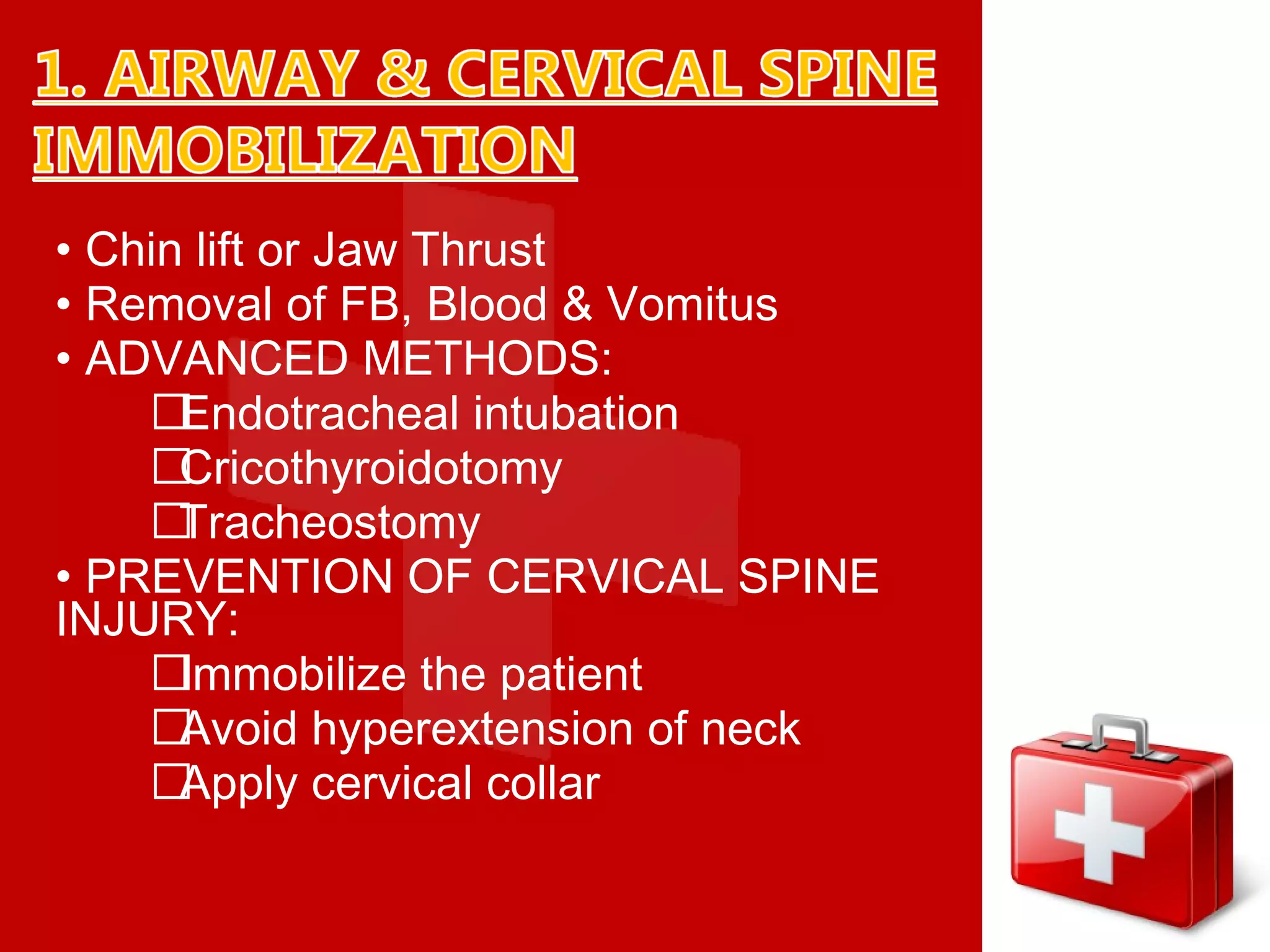 Advanced trauma life support (atls) | PPT | First Aid | Injuries
