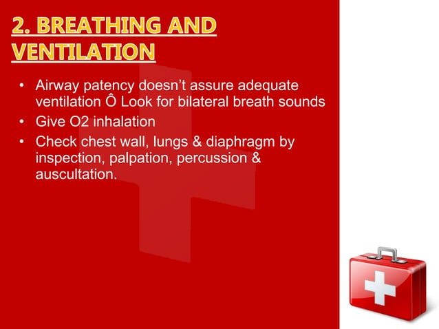 Advanced trauma life support (atls) | PPT | First Aid | Injuries