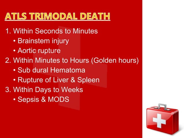 Advanced trauma life support (atls) | PPT | First Aid | Injuries