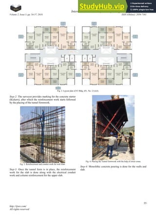 Advanced Tunnel Form Construction Technique, Case Study of Rohan ...