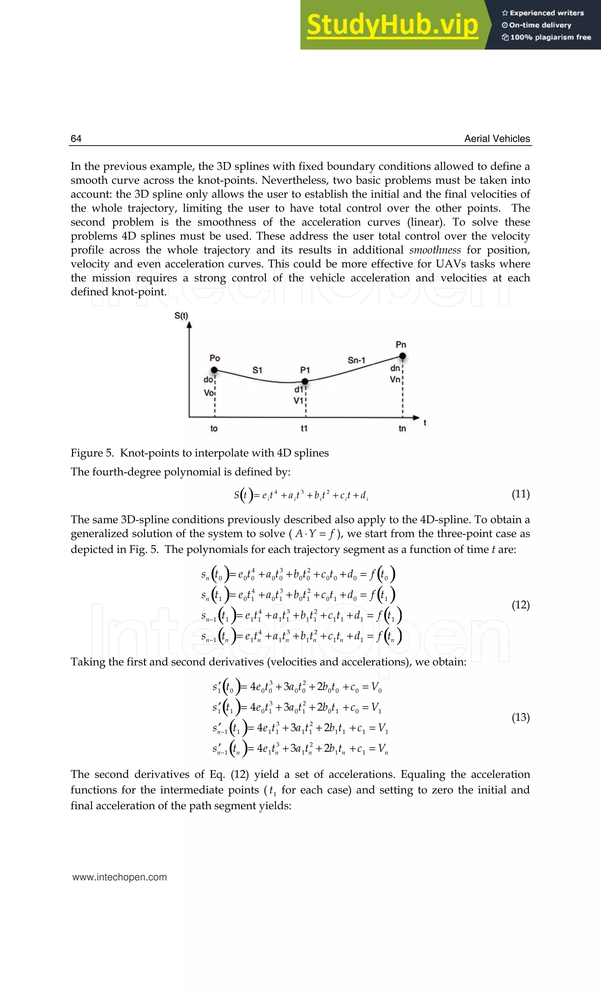 Advanced UAV Trajectory Generation Planning And Guidance | PDF