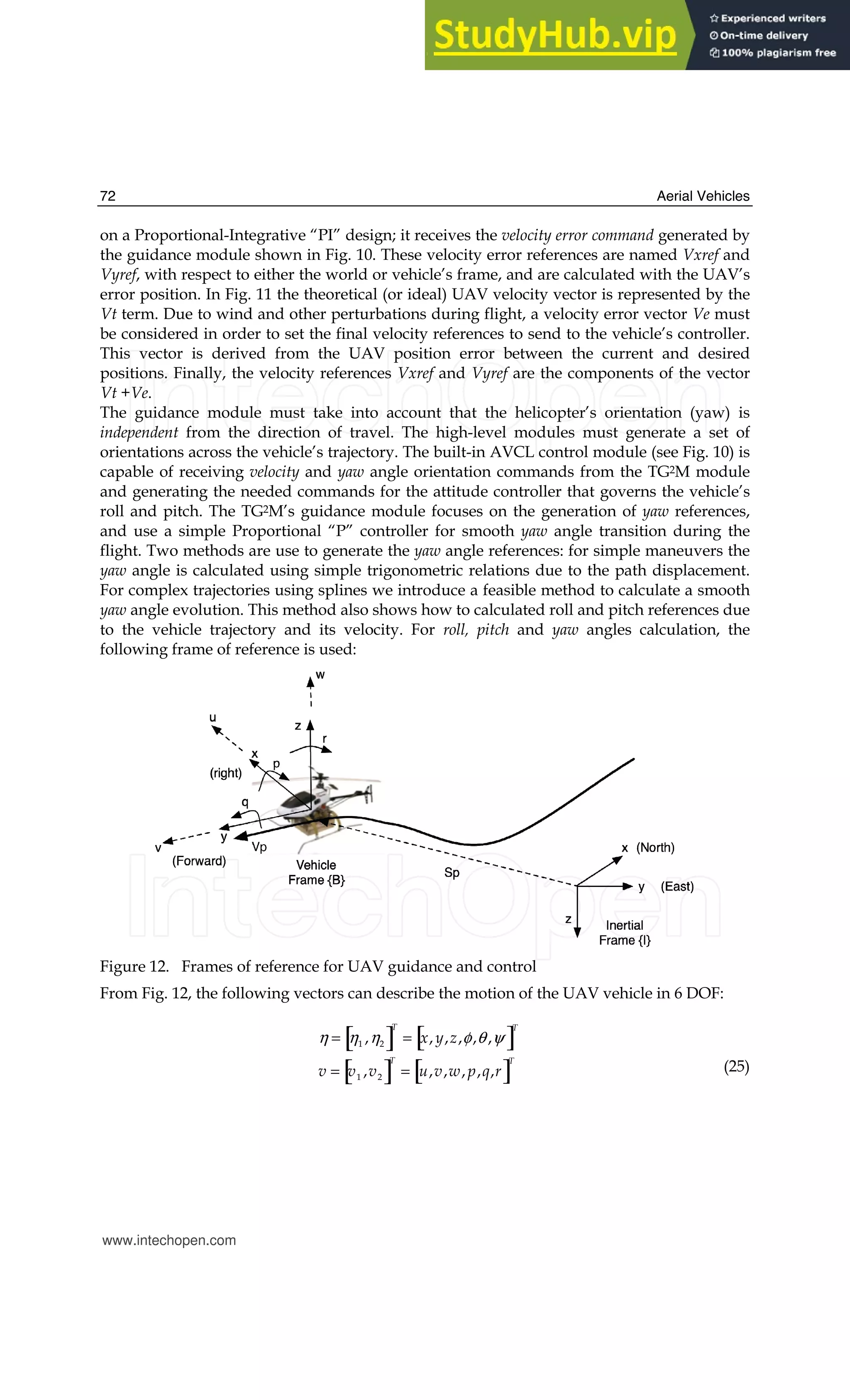 Advanced UAV Trajectory Generation Planning And Guidance | PDF