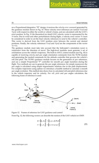 Advanced UAV Trajectory Generation Planning And Guidance | PDF