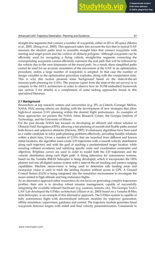 Advanced Uav Trajectory Generation Planning And Guidance Pdf