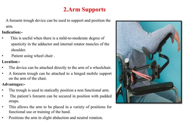 ADVANCED UPPER LIMB ORTHOTIC MANAGEMENT IN STROKE PPT.pptx | First Aid ...