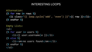 Advanced Use of jinja2 for Templates | PDF | Web Development | Internet