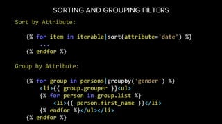 Advanced Use of jinja2 for Templates | PDF | Web Development | Internet