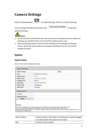 Tenvis IPROBOT 3 English User Manual | PDF