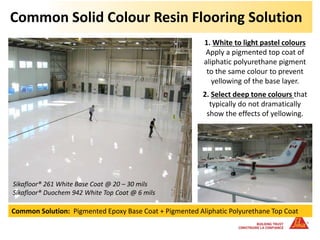 Advanced UV Protection for Resin Based Floor Systems | PPTX