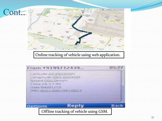 Advanced vehicle security system 2016 upload | PPTX