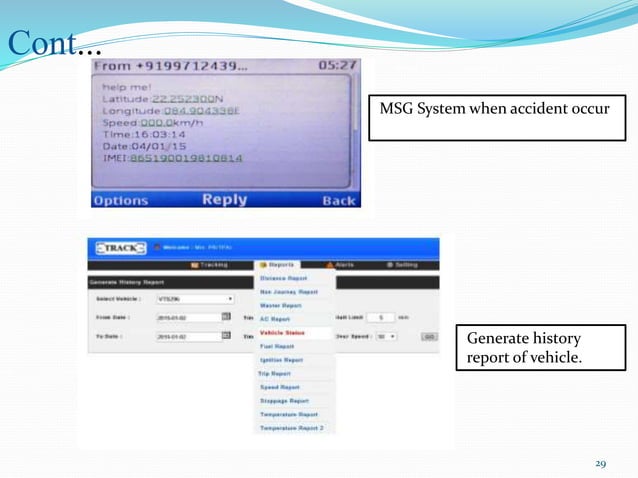 Advanced vehicle security system 2016 upload | PPTX