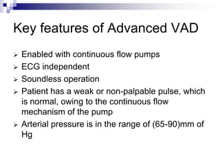 Advanced ventricular assist device ppt | PPTX | Heart and ...