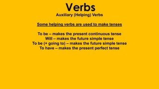 Advanced Verbs | PPTX