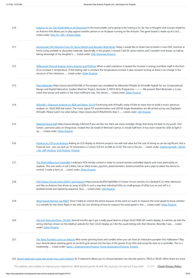 Advanced View Arduino Projects List - Use Arduino for Projects-2.pdf