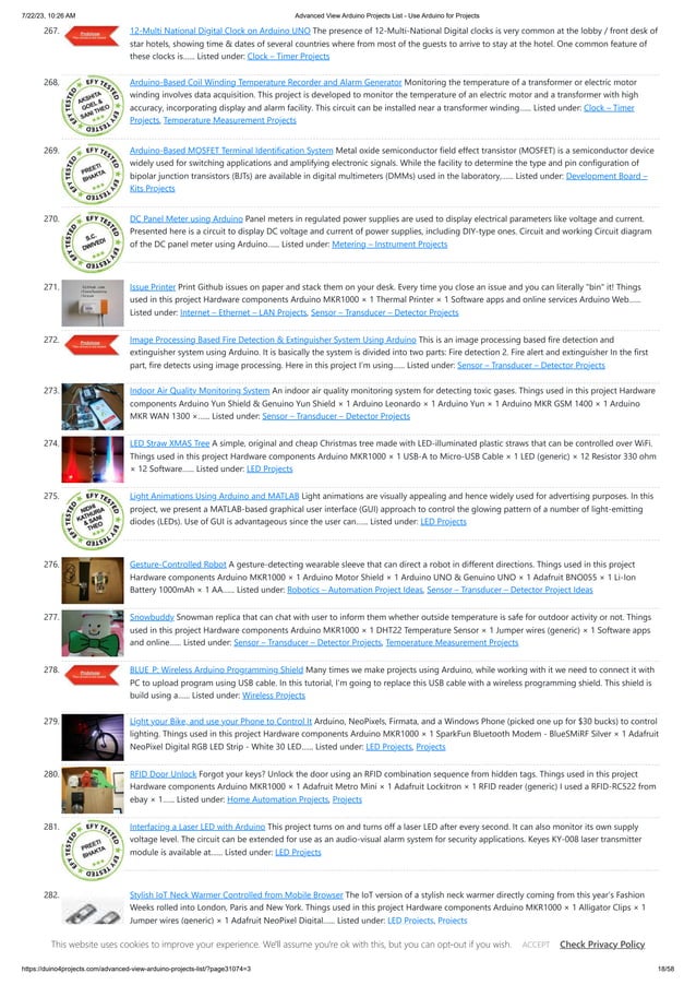 Advanced View Arduino Projects List - Use Arduino for Projects-3.pdf ...